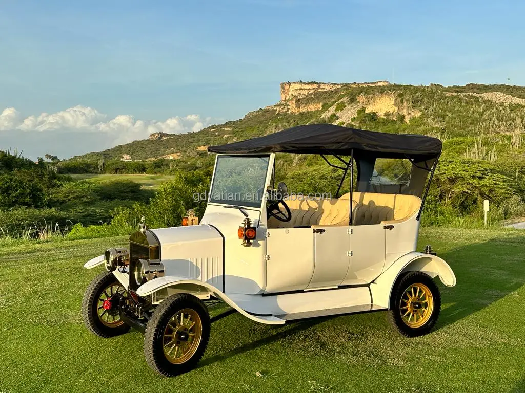 1925 Model T 5-Person Lithium Battery Golf Cart - Classic Street Rod