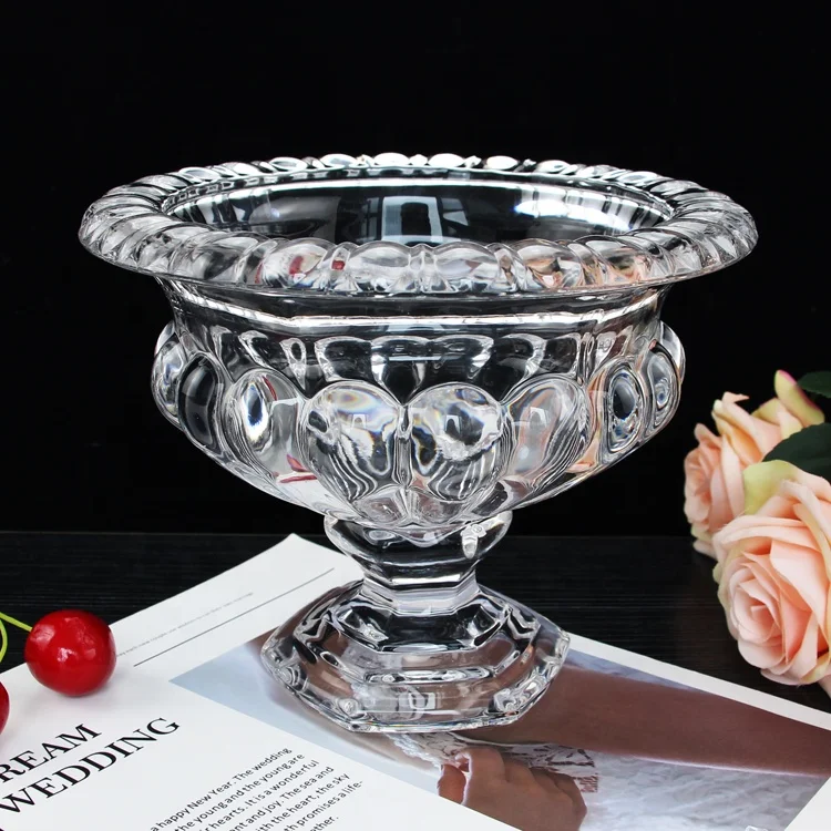 Vintage Crystal Glass Vases for Wedding Decoration - Elegant Retro ...