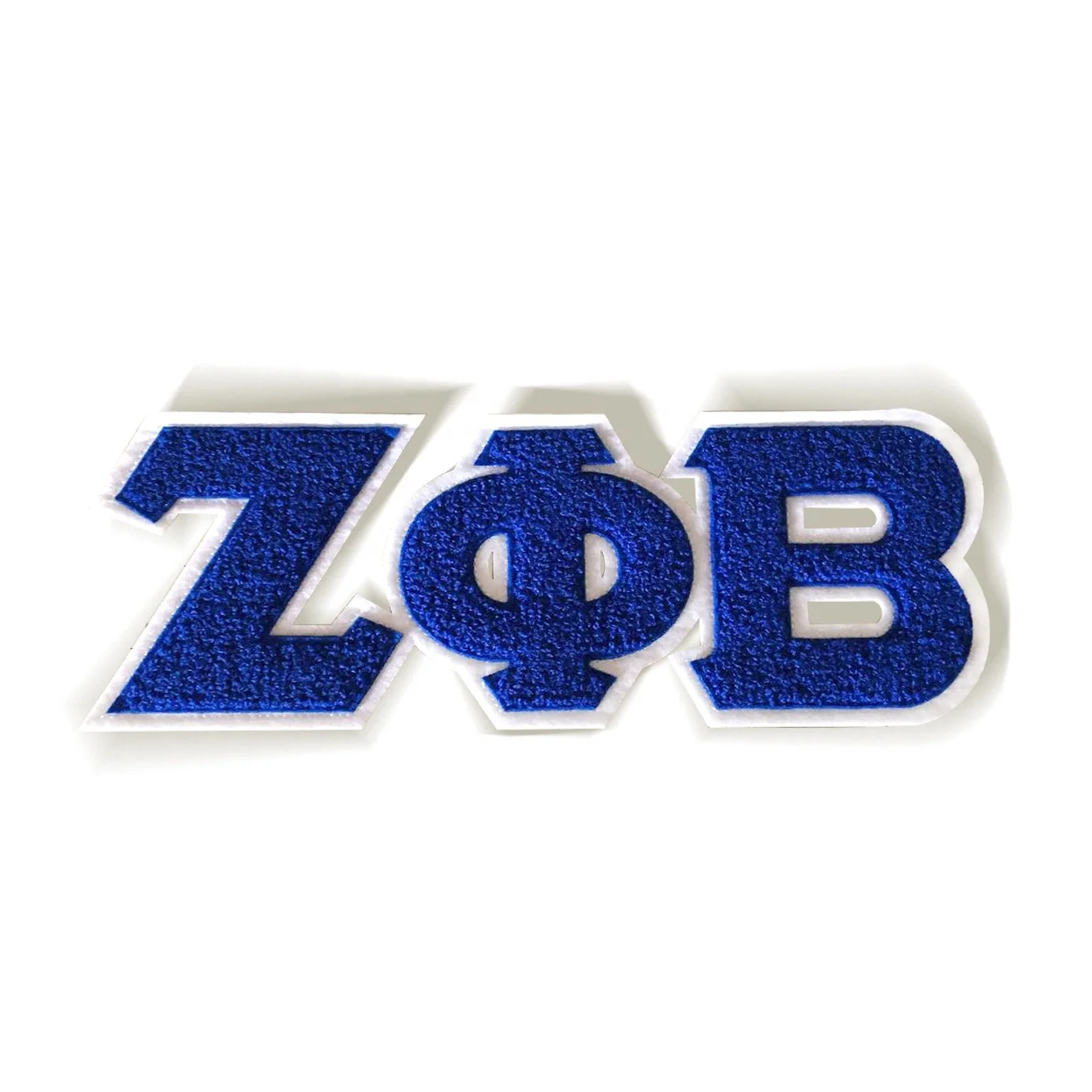 Custom Iron On Greek Letters Chenille Patches Omega Psi Phi Fraternity ...