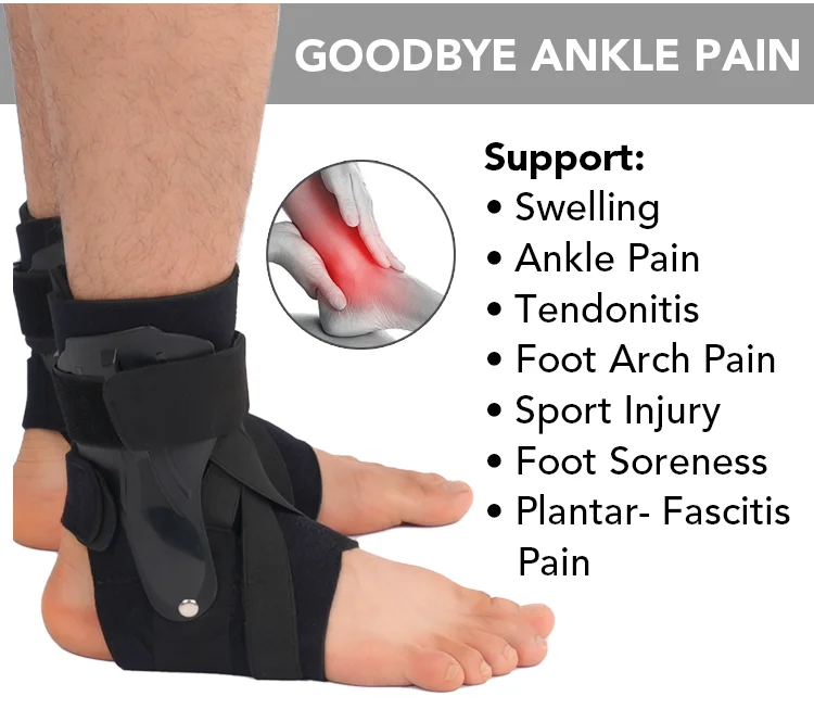 Ankle Stabilizing Orthosis for Plantar Fasciitis & Foot Drop