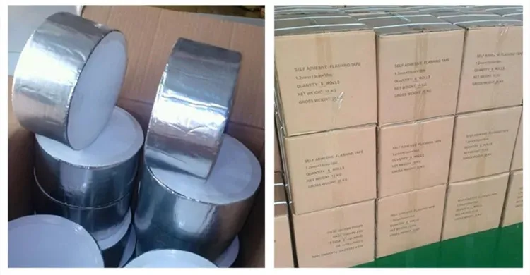 Double Sided Flashband Bitumen Rubber Tape Aluminum Foil Flashing Tape ...