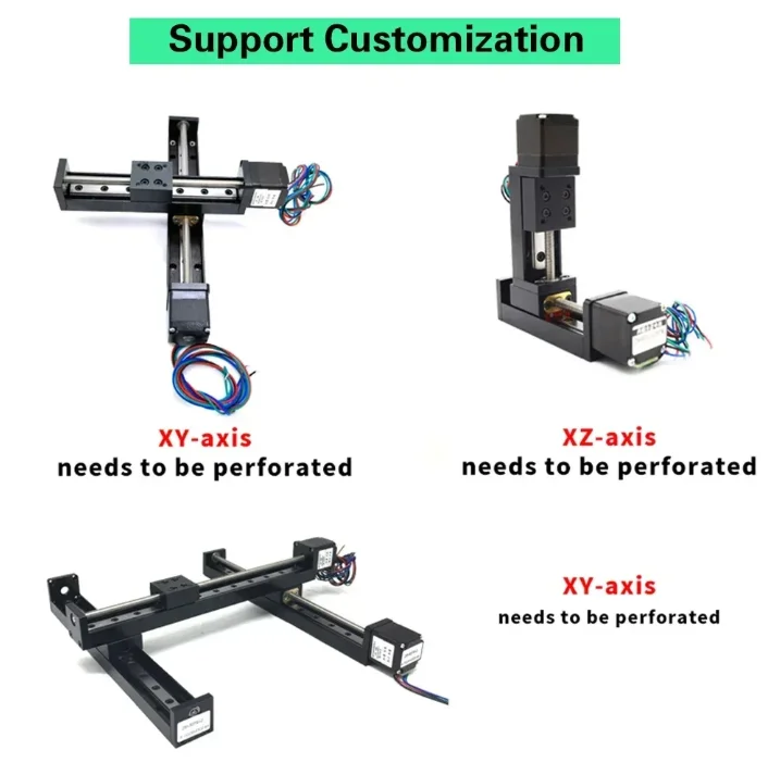 T-type Cnc Sliding Table Rail Linear Stage Transport Guide Platform ...