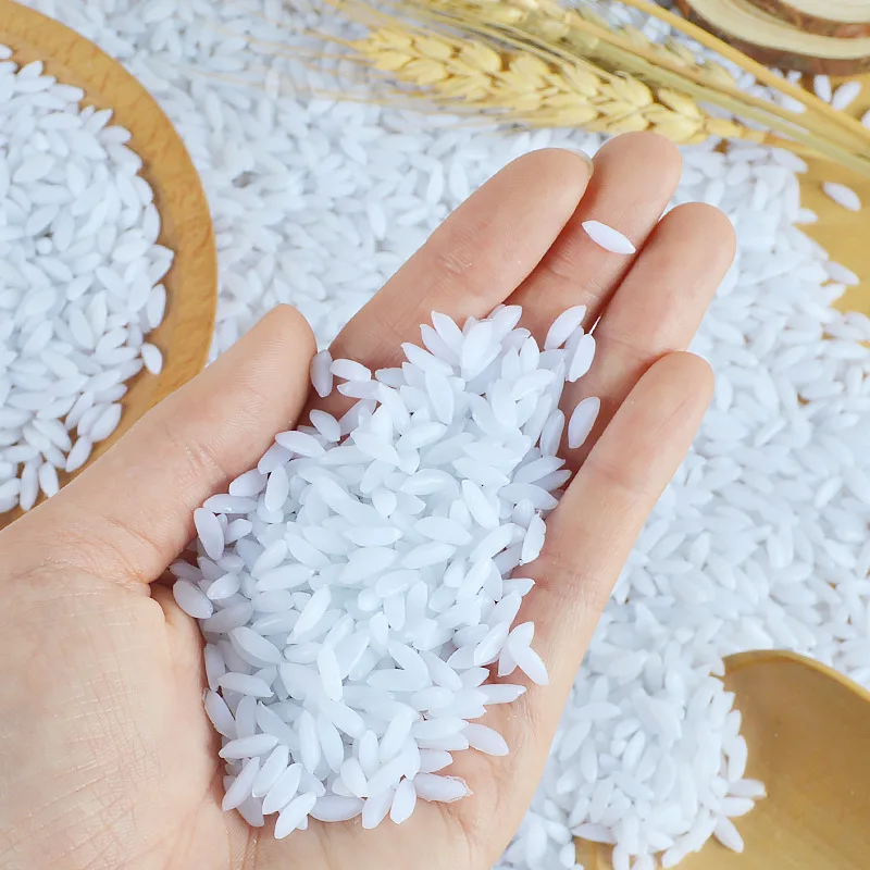 Artificial White Rice Simulation Realistic Fake Food Show Model Prop ...