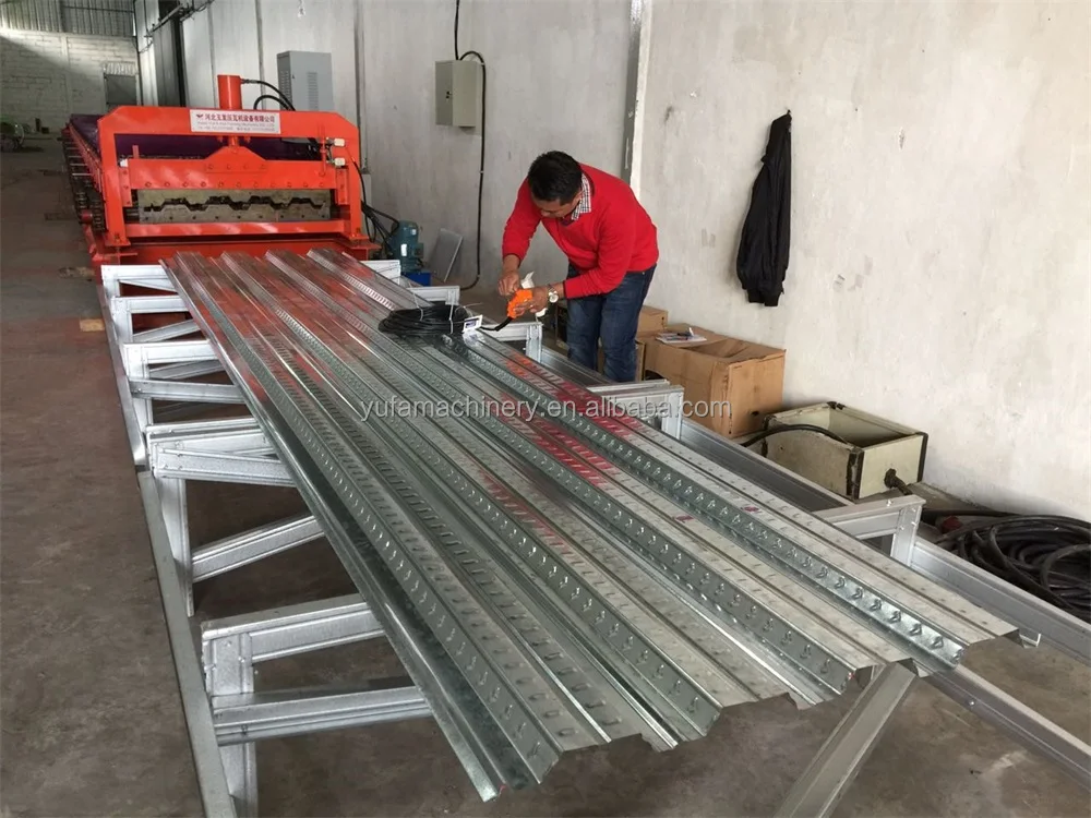 High Quality Galvanized Metal 1000 Deck Floor Decking Bondek Roll ...