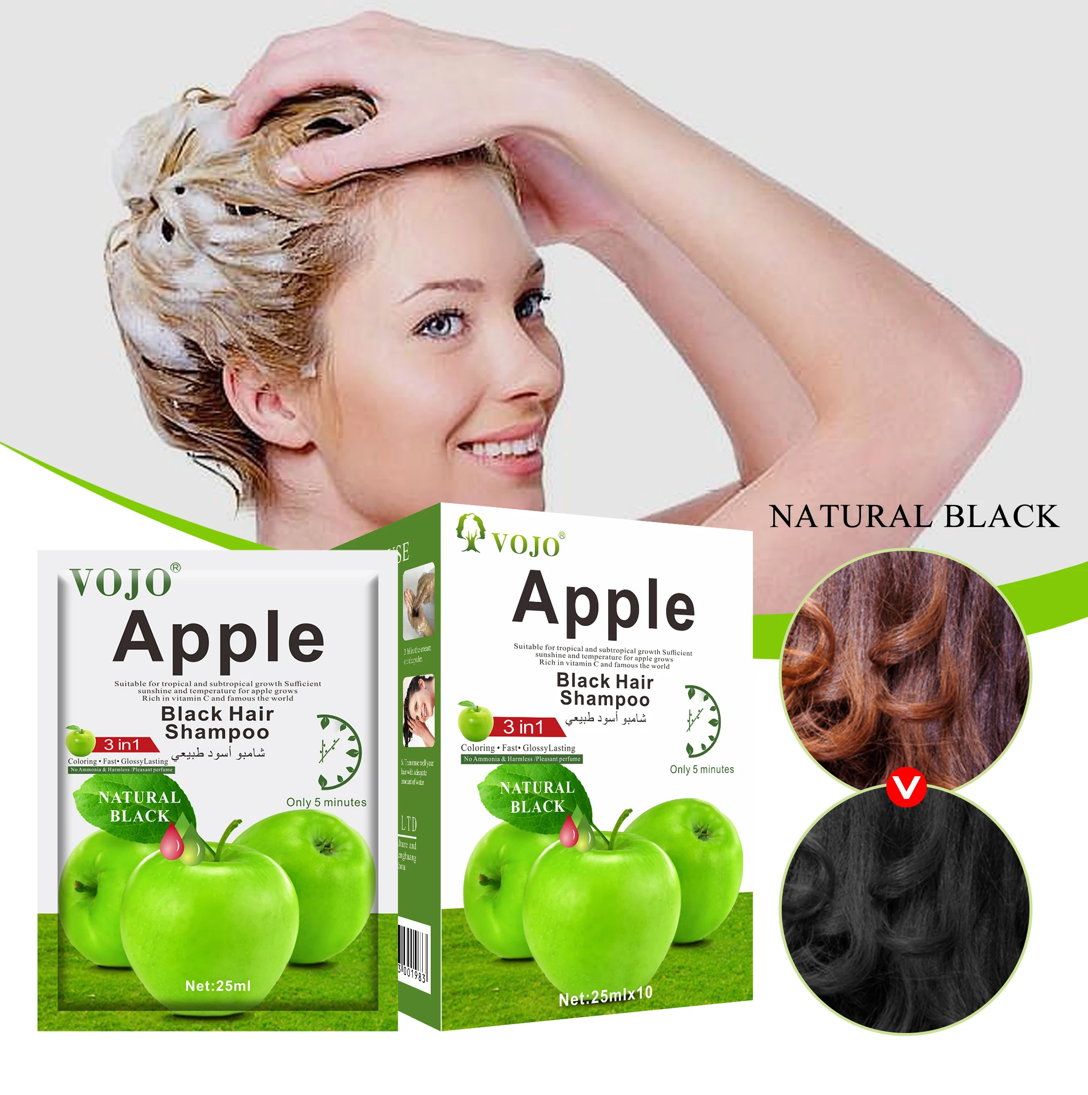 Apple Vegan Professional Ppd Free Hair Dye Brands Liquid Hair Color ...