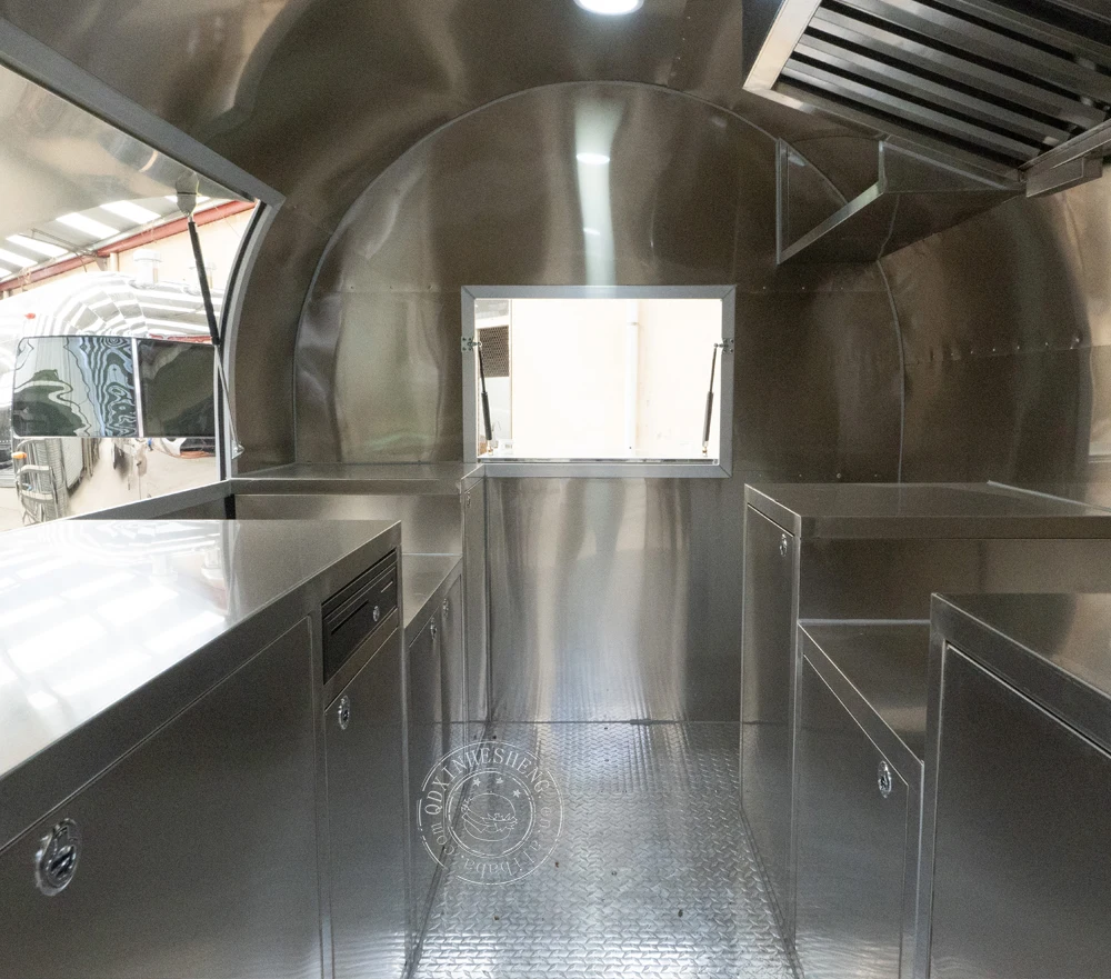 Mobile Food Truck with Full Kitchen - Dessert Cart for Sale