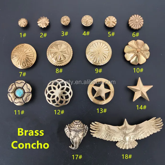 Factory Wholesale Concho Screw Back Concho - Buy Wholesale Concho ...