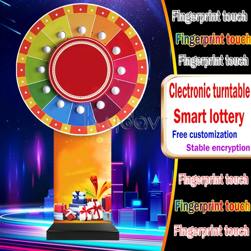 Electric Lucky LED Light Chance Raffle Game Drum Activity