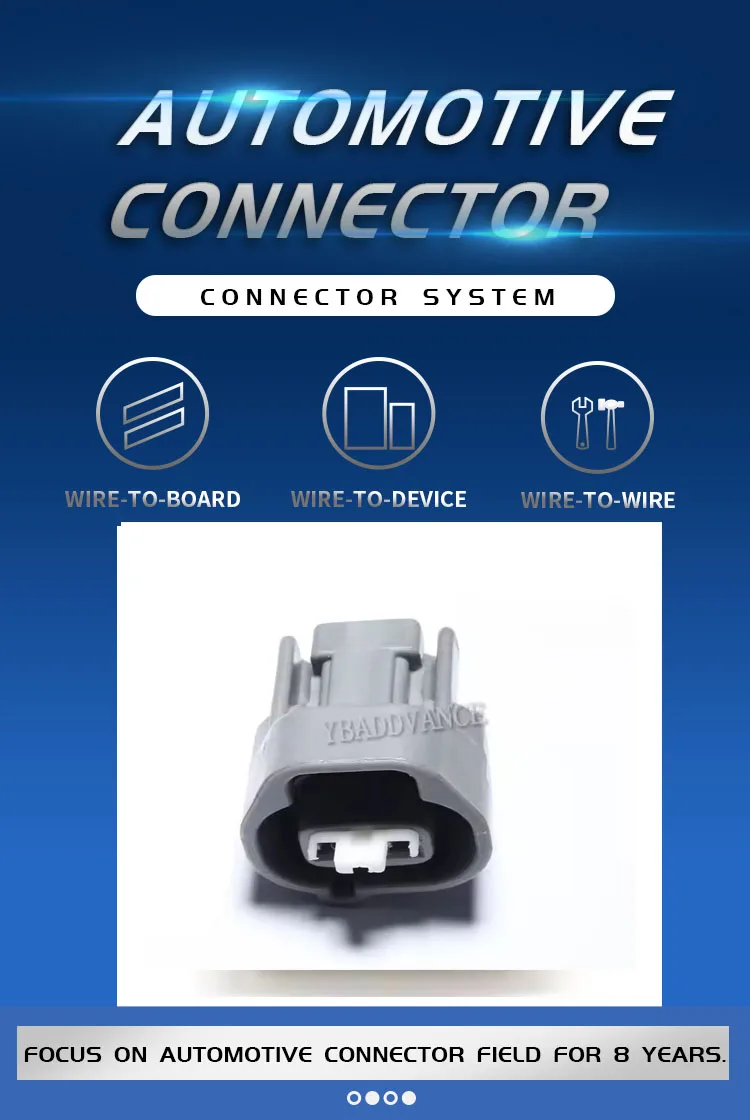 90980-11156 2 Pin Electrical Connectors Gray for Toyota 2JZ-GTE VSV EVO ...