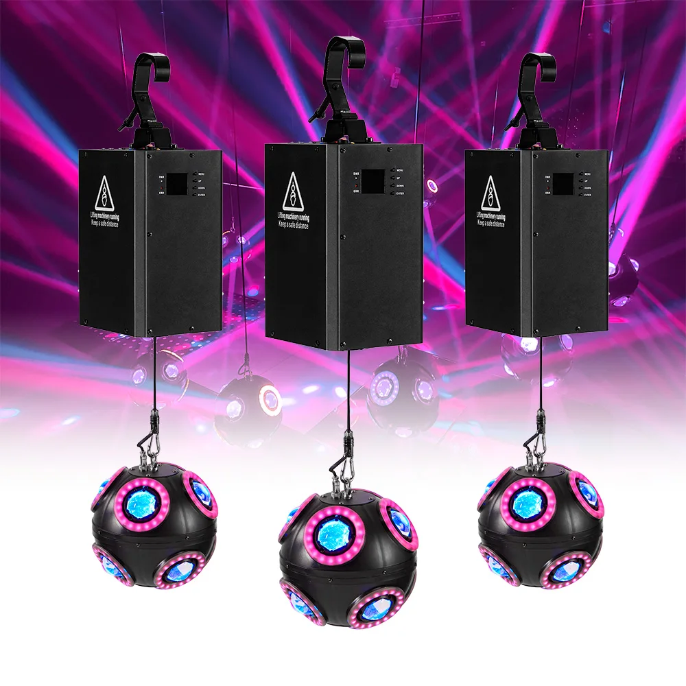 Led Indoor Kinetic Lifting Football Light RGB Kinetic Lighting System ...