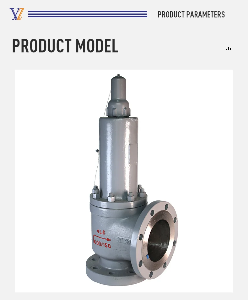 API 600lb 4L6 Balanced Bellows Safety Valve Fully Lift Flange with ...