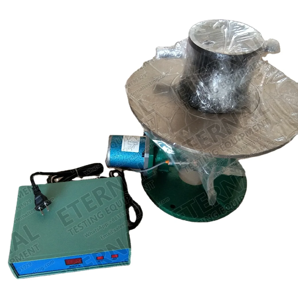 Standard Motorized Operated Mortar Flow Table Cement Motar Flow Table ...