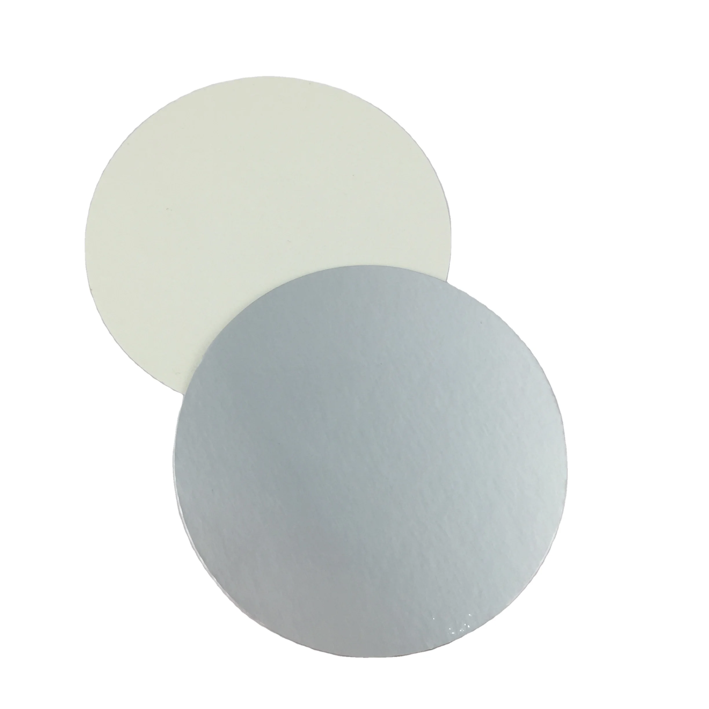 Silver Aluminum Heat Induction Seal Liner For Plastic And Glass Bottle ...