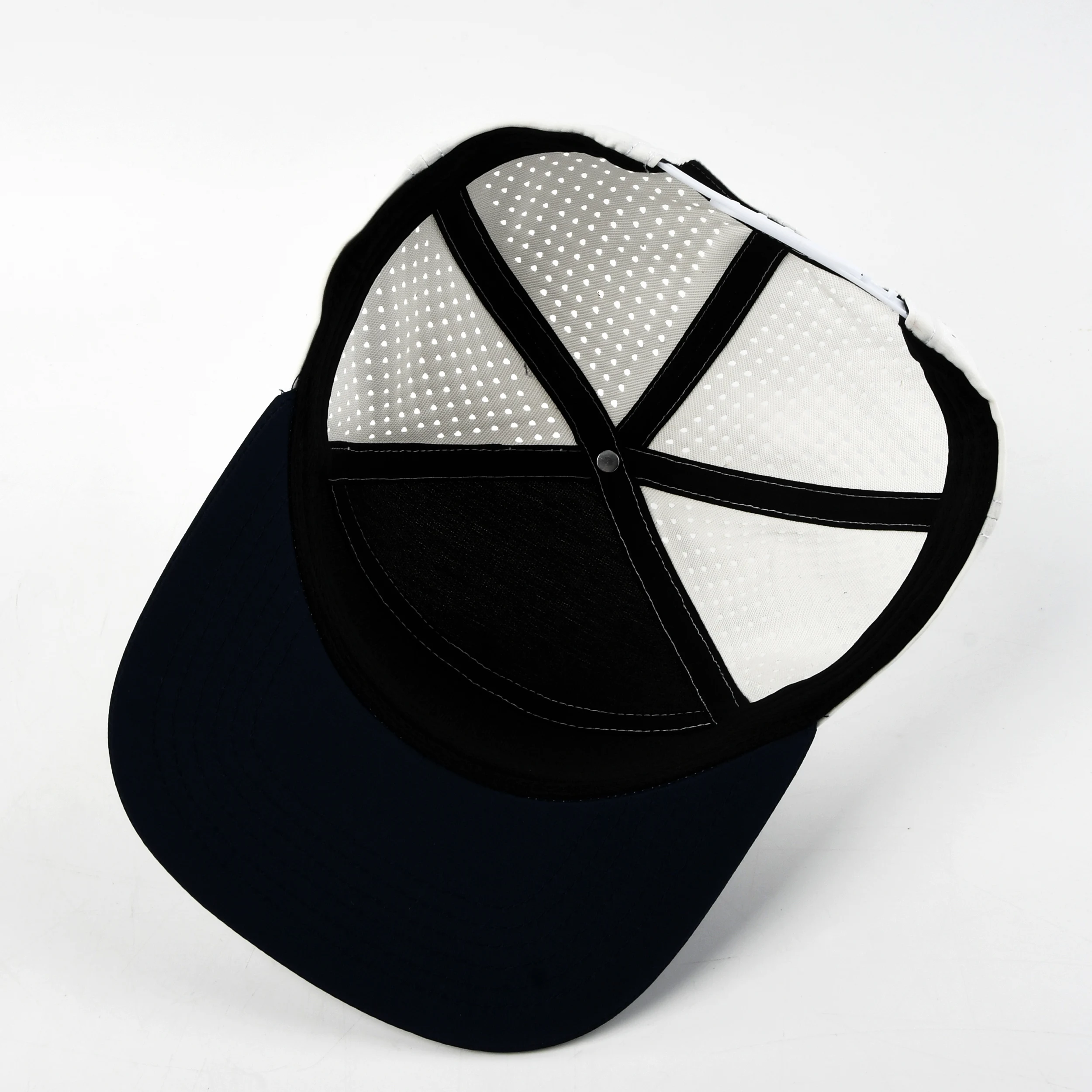 Shop Custom Men's 7 Panel Rubber Patch Water Resistant Cap