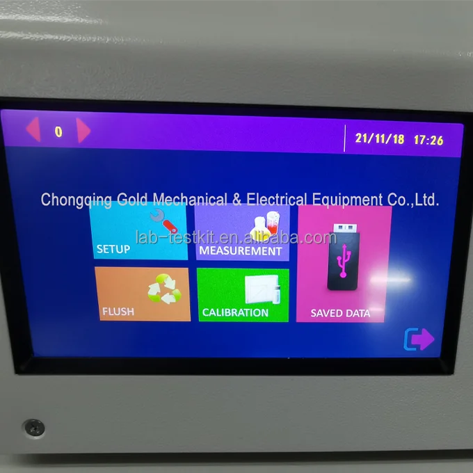 Iso 4406 Oil Laser Particle Counter Liquid Particle Counter Machine For ...