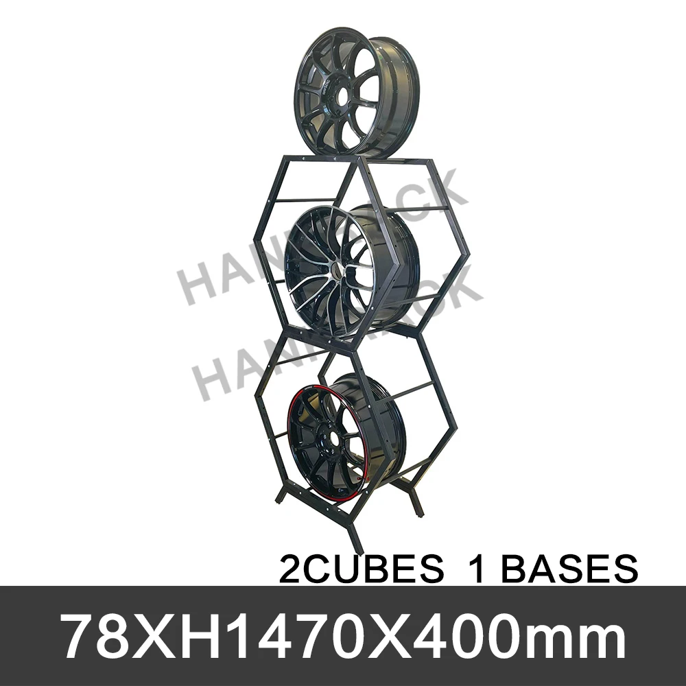 Wheel Display Rack Custom Hub Brackets:Wheel Rim Display Stand for Car ...