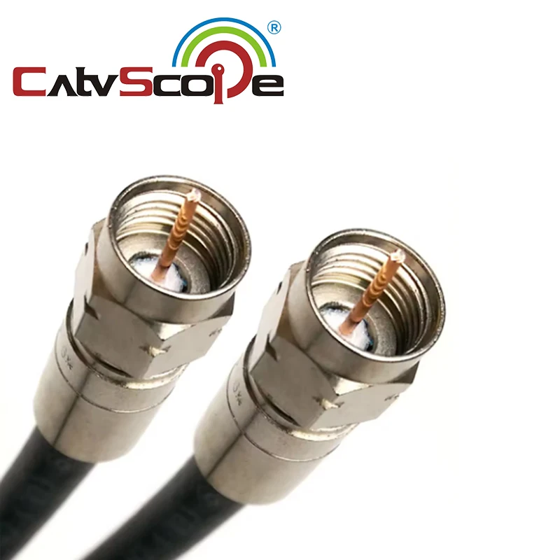 Catvscope Rg6 Coaxial Cable 4-shielding Quadruple Shielding - Buy Rg6 ...