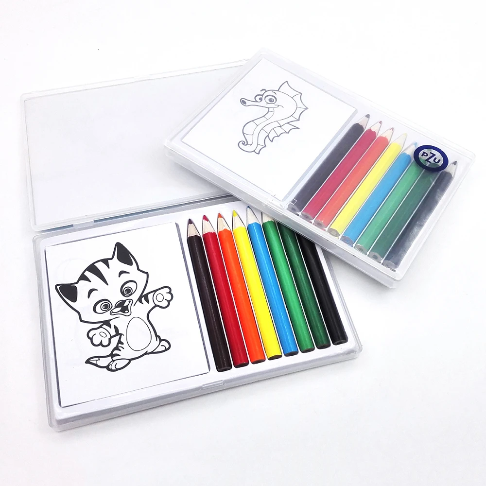 Mini Color Pencil Stationery Set - Perfect for Mewarnai Alat Tulis