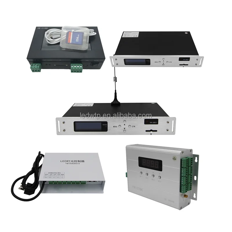 DMX Pixel Controller - Artnet Ethernet SPI LED Light Dimmer