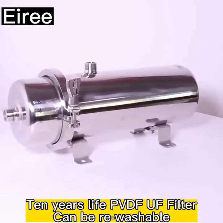 Large Flow 1000 L/h Whole House Waterfiltration System Pvdf Washable Uf ...