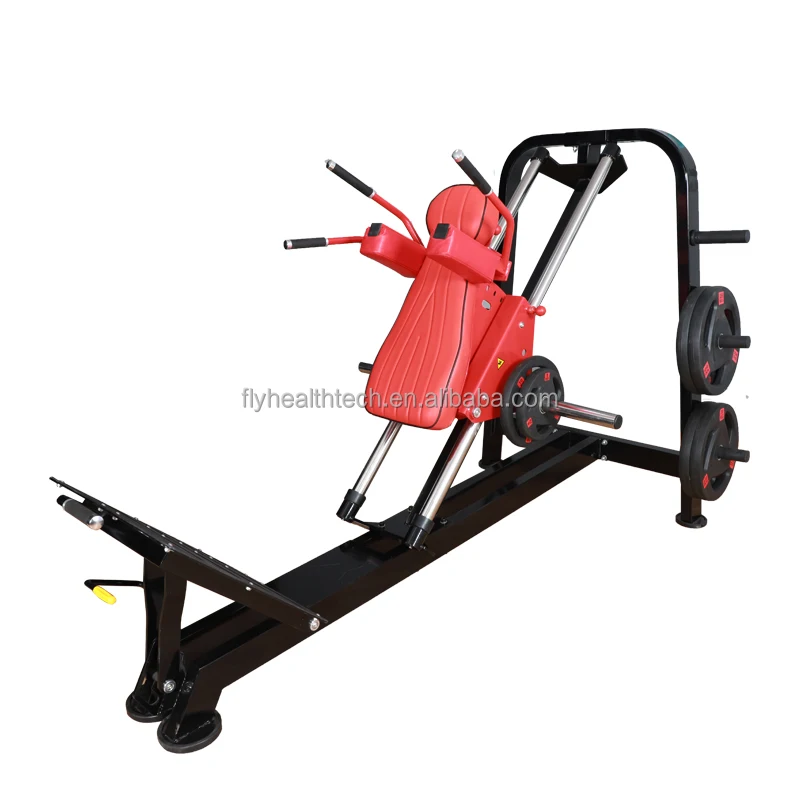 Commercial Plate Loaded Super Hack Squat Machine Gym Fitness Equipment ...