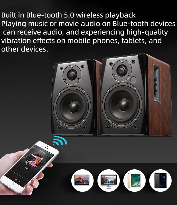 Hot Sale Active Blue& Tooth Computer Desktop Speaker Active Subwoofer ...