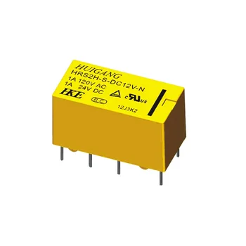 Yellow Color 8 Pin 12v 5a Small Signal Relay For Pcb Board - Buy Pcb ...