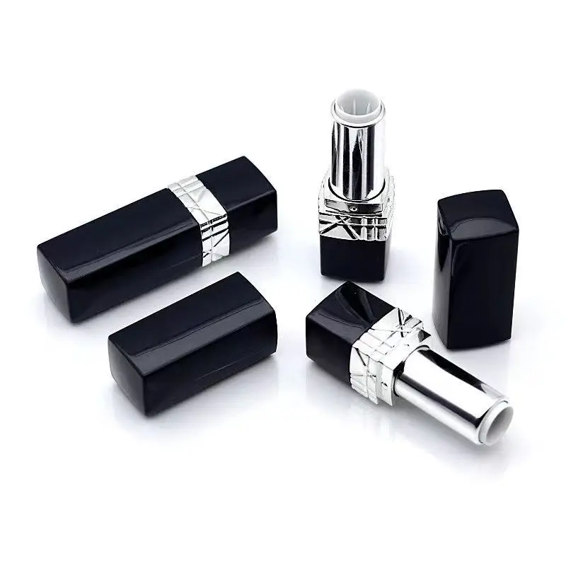 Luxury Lip Makeup Empty Lipstick Tube Square Cosmetic Plastics Lipgloss ...