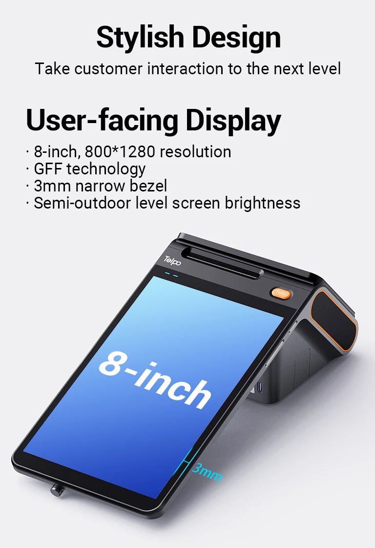 M8 Electronic Fiscal Device - Dual Screen POS Systems