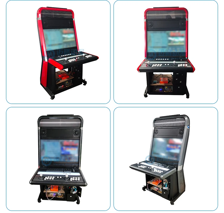 32" 1080p Screen Vewlix Cabinet Chewlix 2p18b Arcade Fighting Game ...