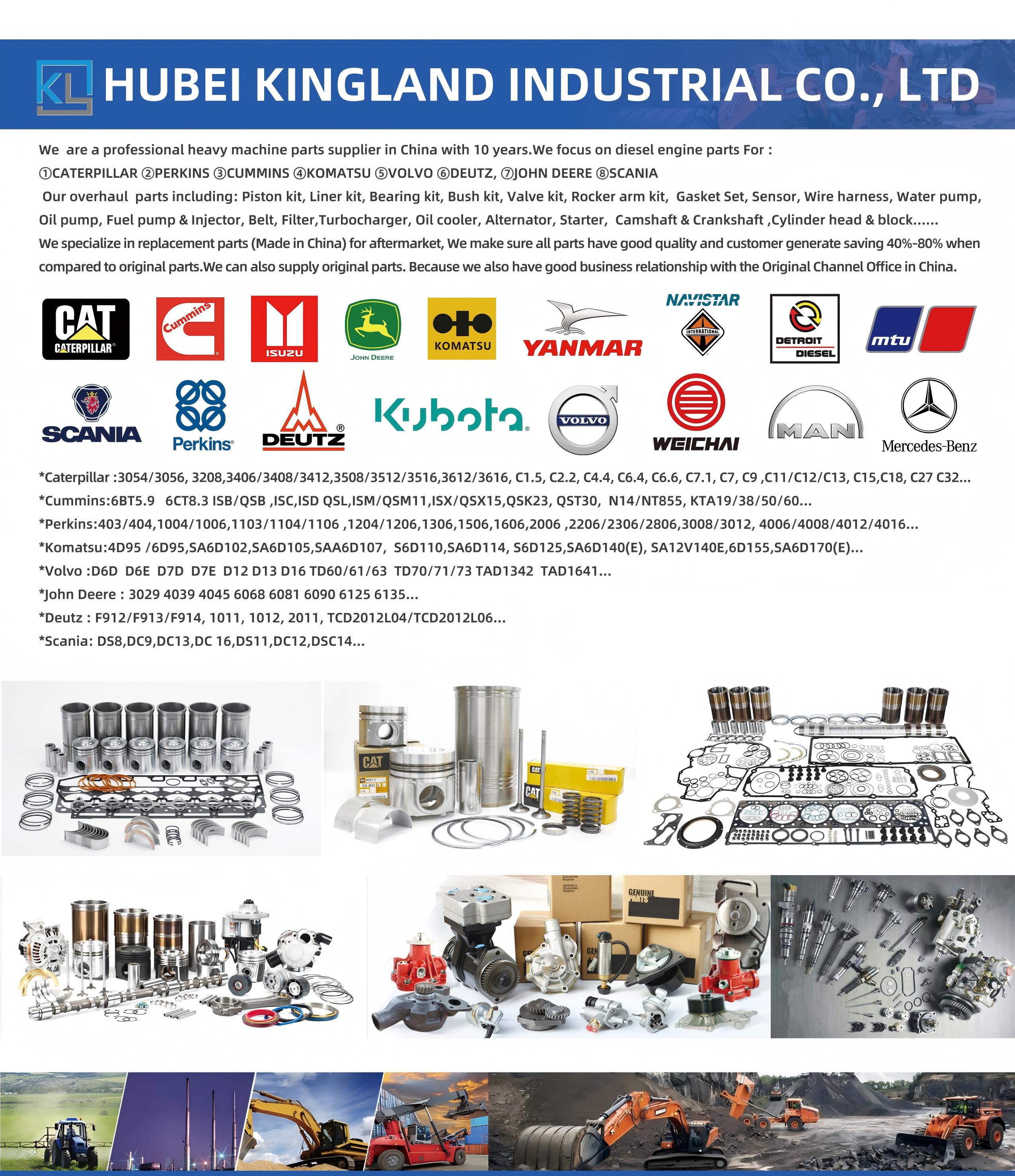 Diesel Engine Parts Bolts 7N1961 7N2405 128-4845 3212V003 T40001 for ...