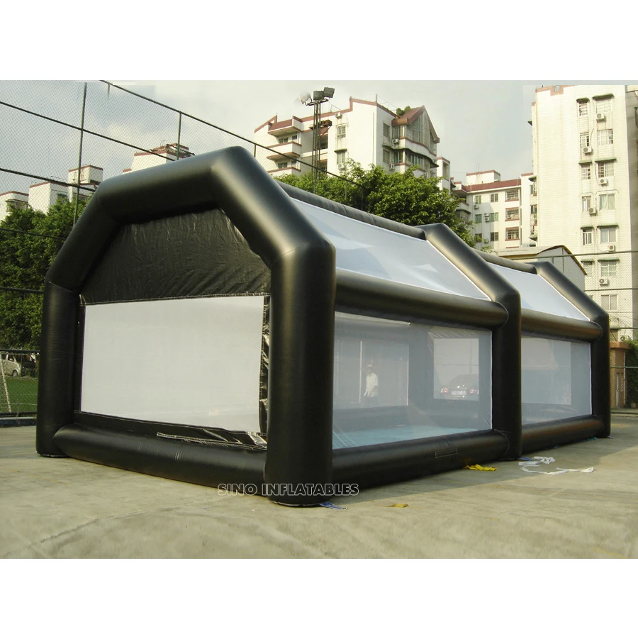 12x6 meters big inflatable soccer field tent with cover for kids n ...