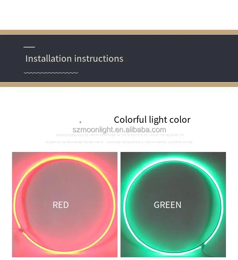 15w Rgbw Tree Ring Lights Decorative Circle Outdoor Ip65 Waterproof ...