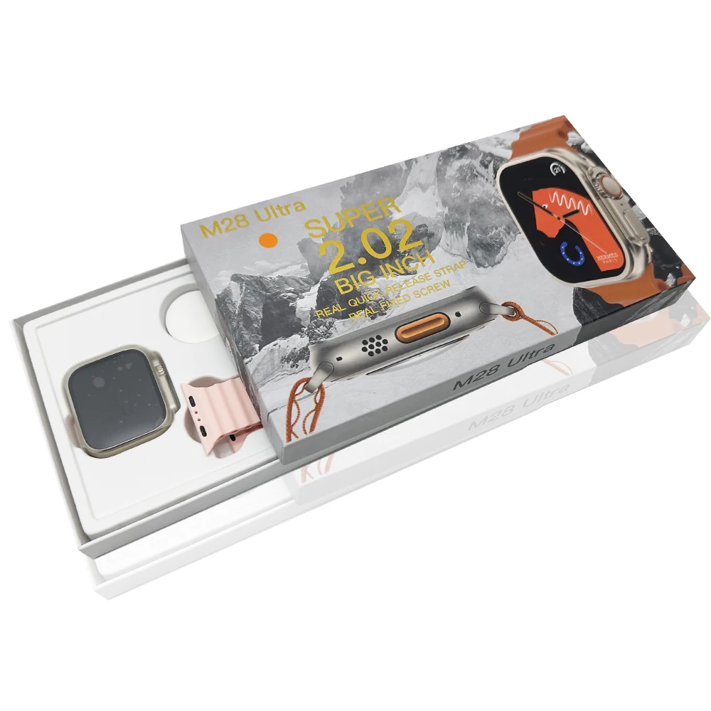 2023 New Model M28 Ultra Cheapest Ultra Smart Watch Ip68 Waterproof ...