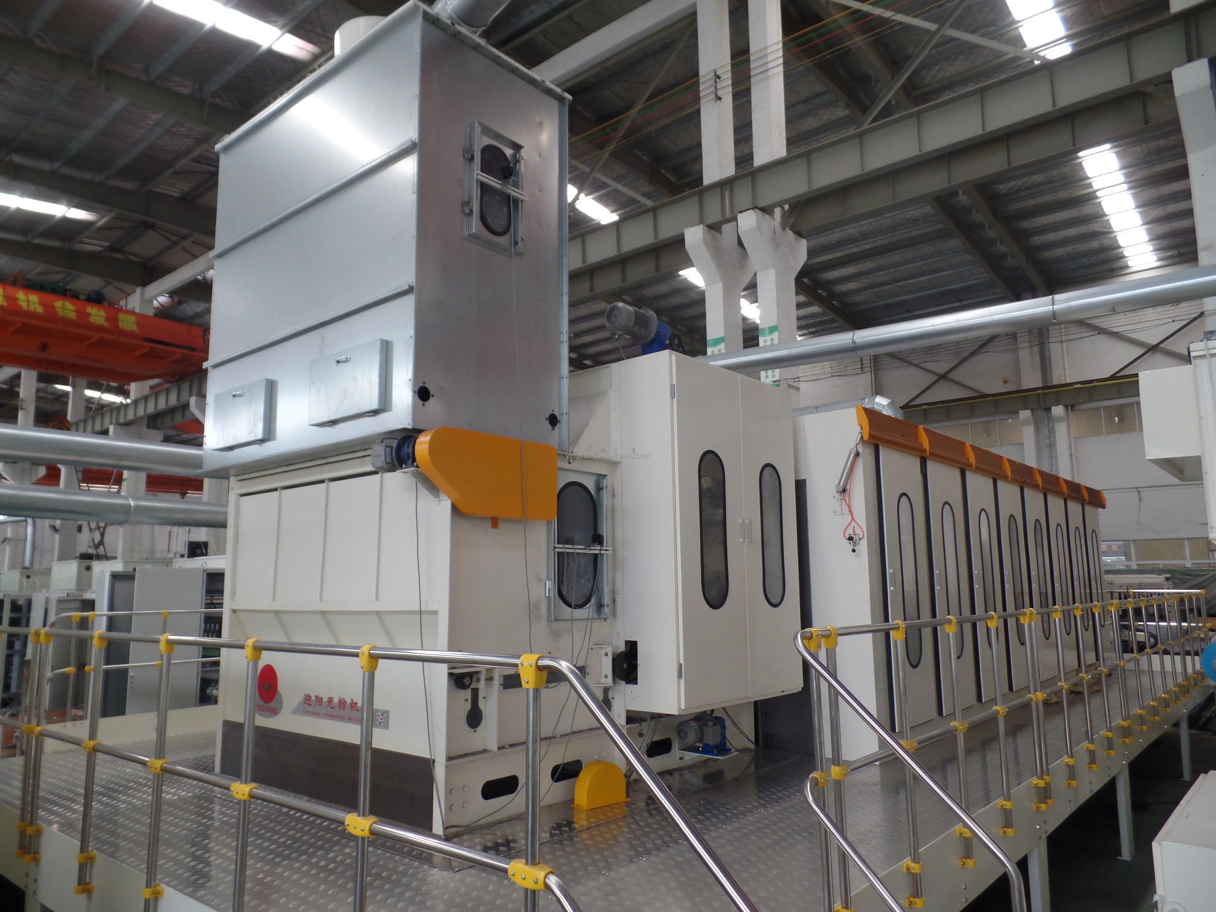 Cross Lapper Felt Production Line for Floor Carpet Packaging