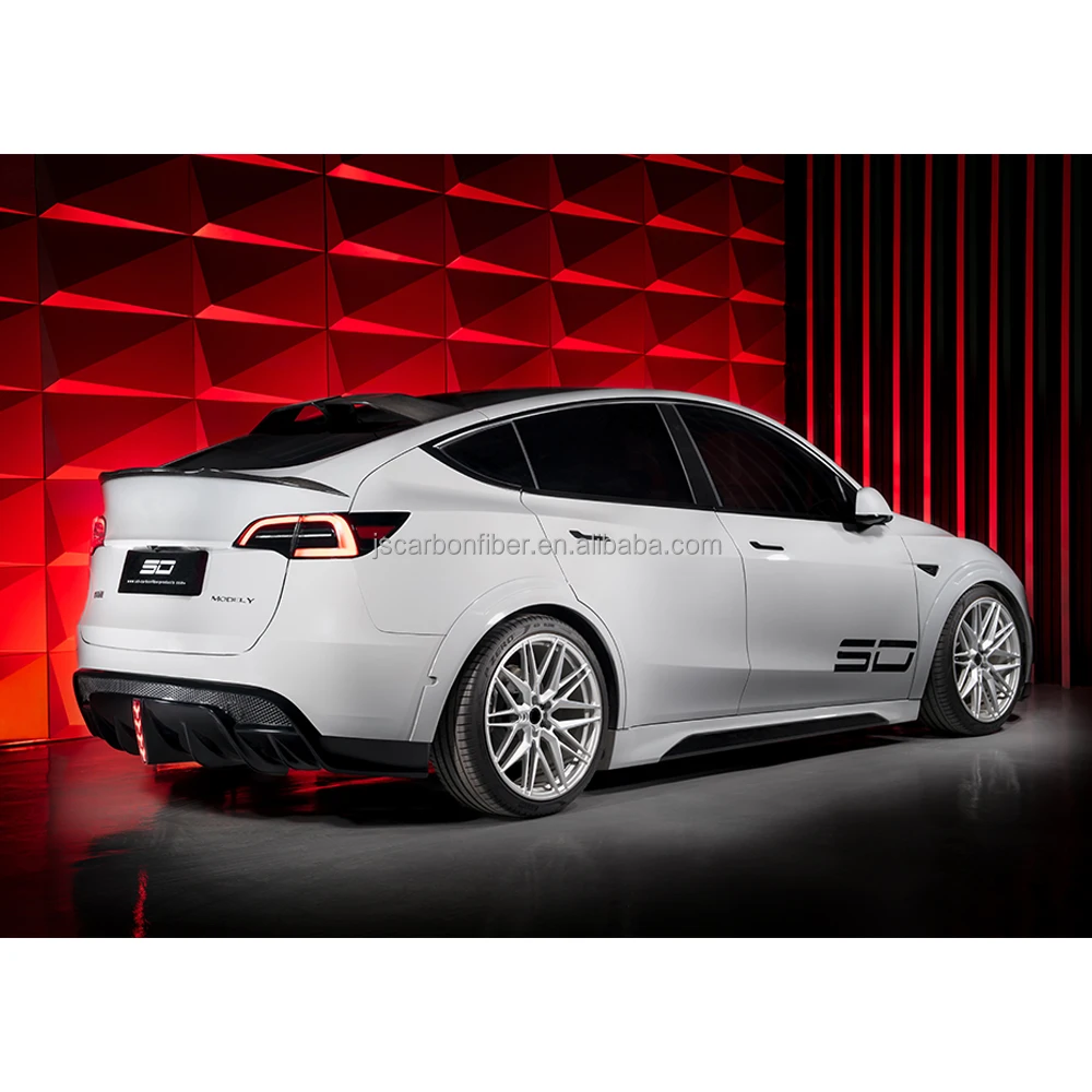 High Quality Wide Body Kit for Tesla MODEL Y - SD Design