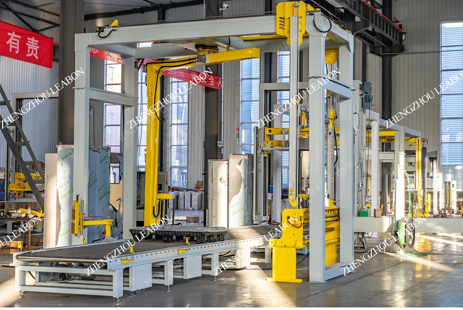 Ce Approved Automatic Pallet Stretch Packing Wrapping Machine Price For ...