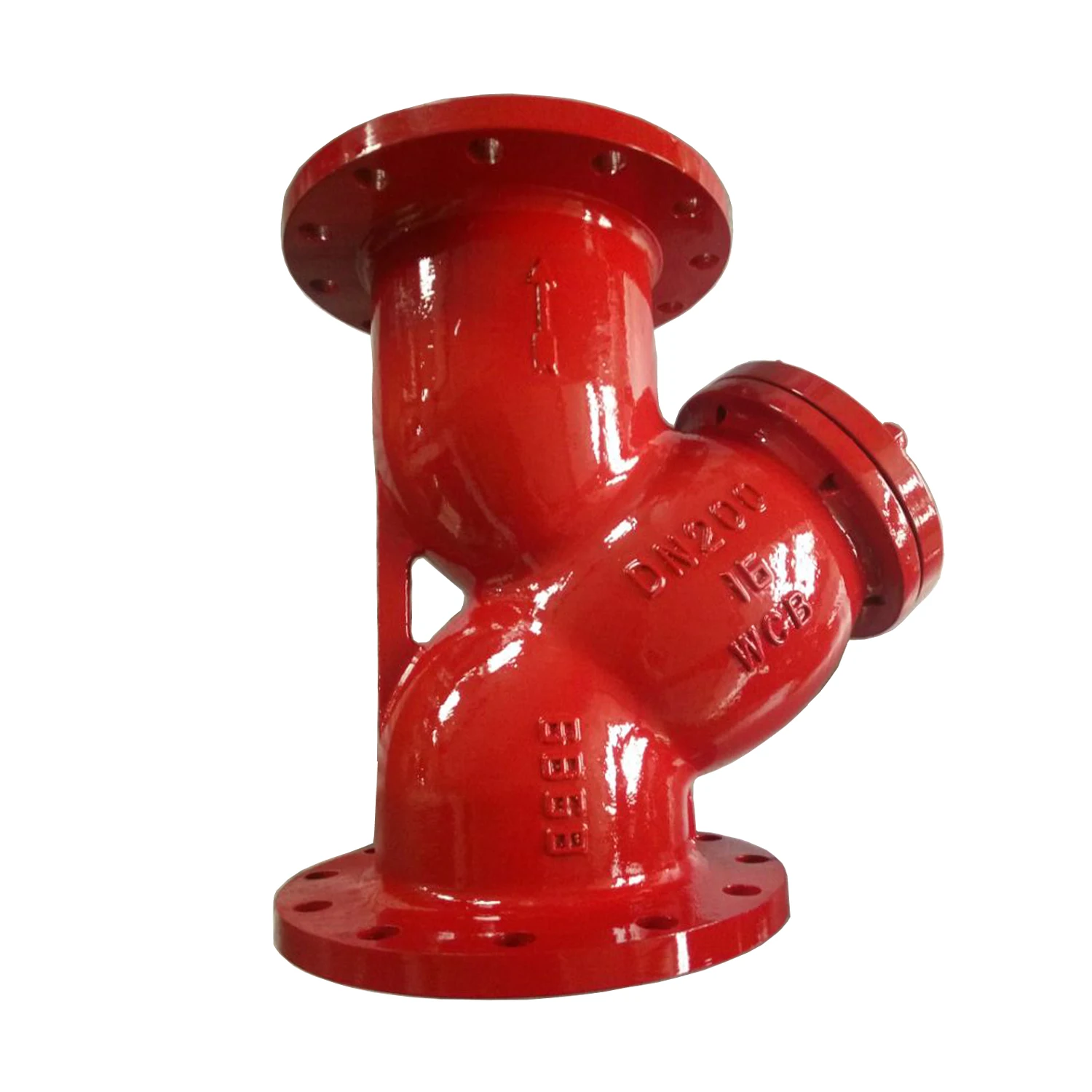 DIN Stainless Steel Filter Cast Steel GL41H-16C/25C 15-1200 Caliber Steam Thermal Oil Y-type ...