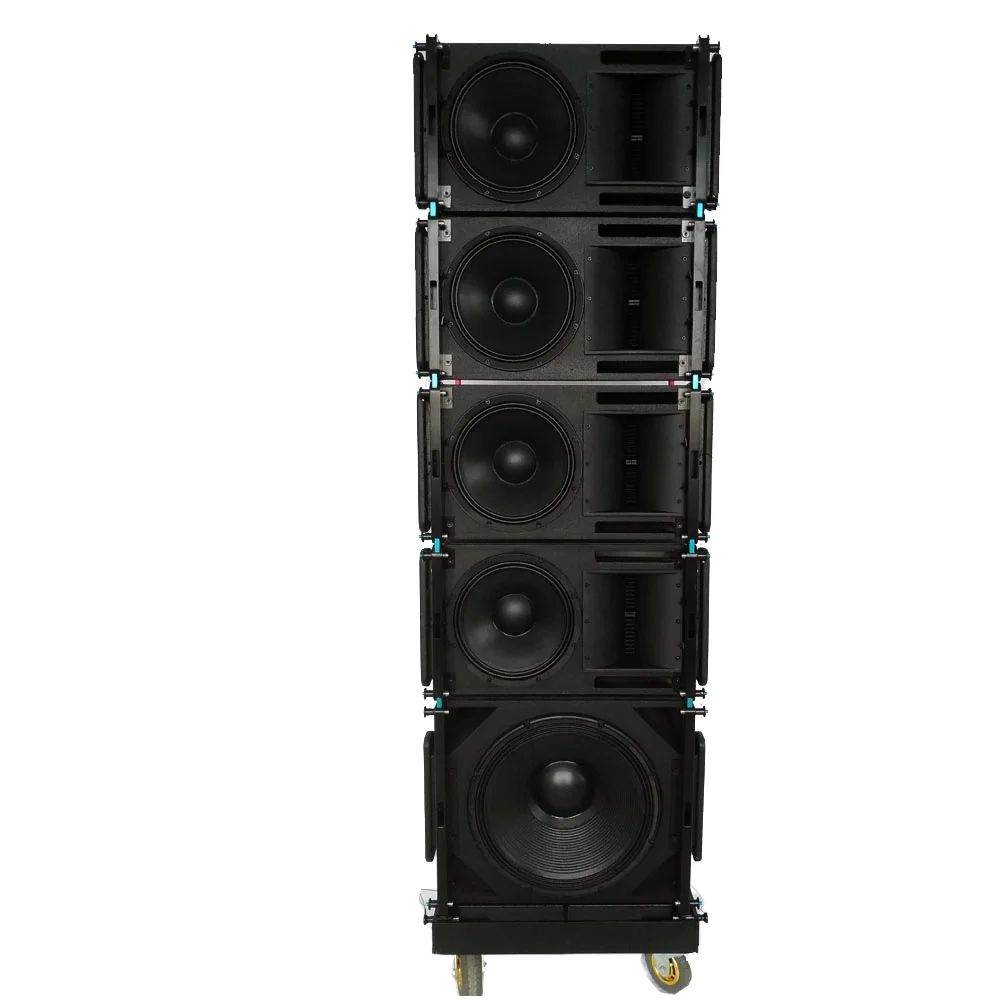 High Quality 12-Inch Wooden Line Array Speaker Active PA System with ...