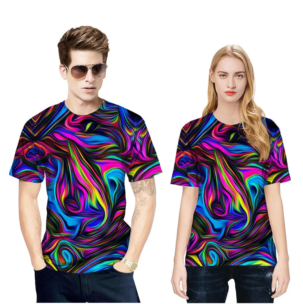 Customized 3D Print T-Shirts - Breathable & Sustainable