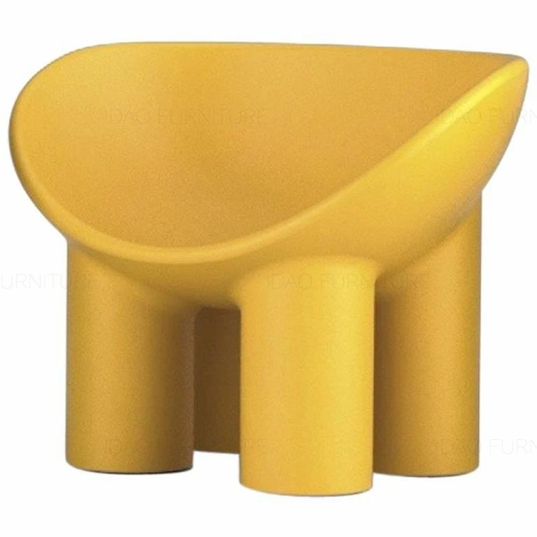 Leisure Coffee Dining Chair Sofa Armrest Elephant Leg Chair Italy ...