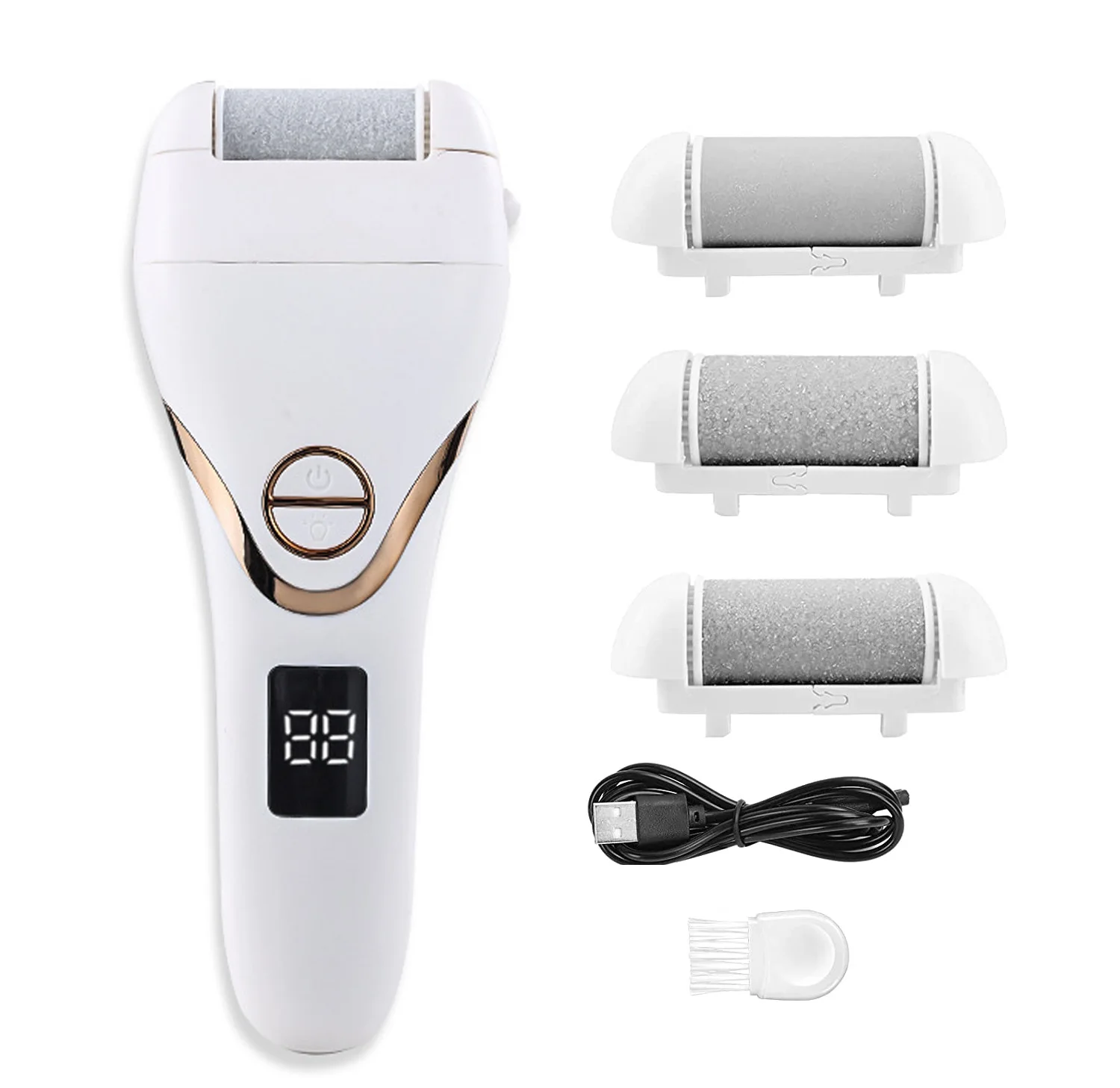 10pcs/set Waterproof Professional Foot File Pedicure Kit Tool Electric ...