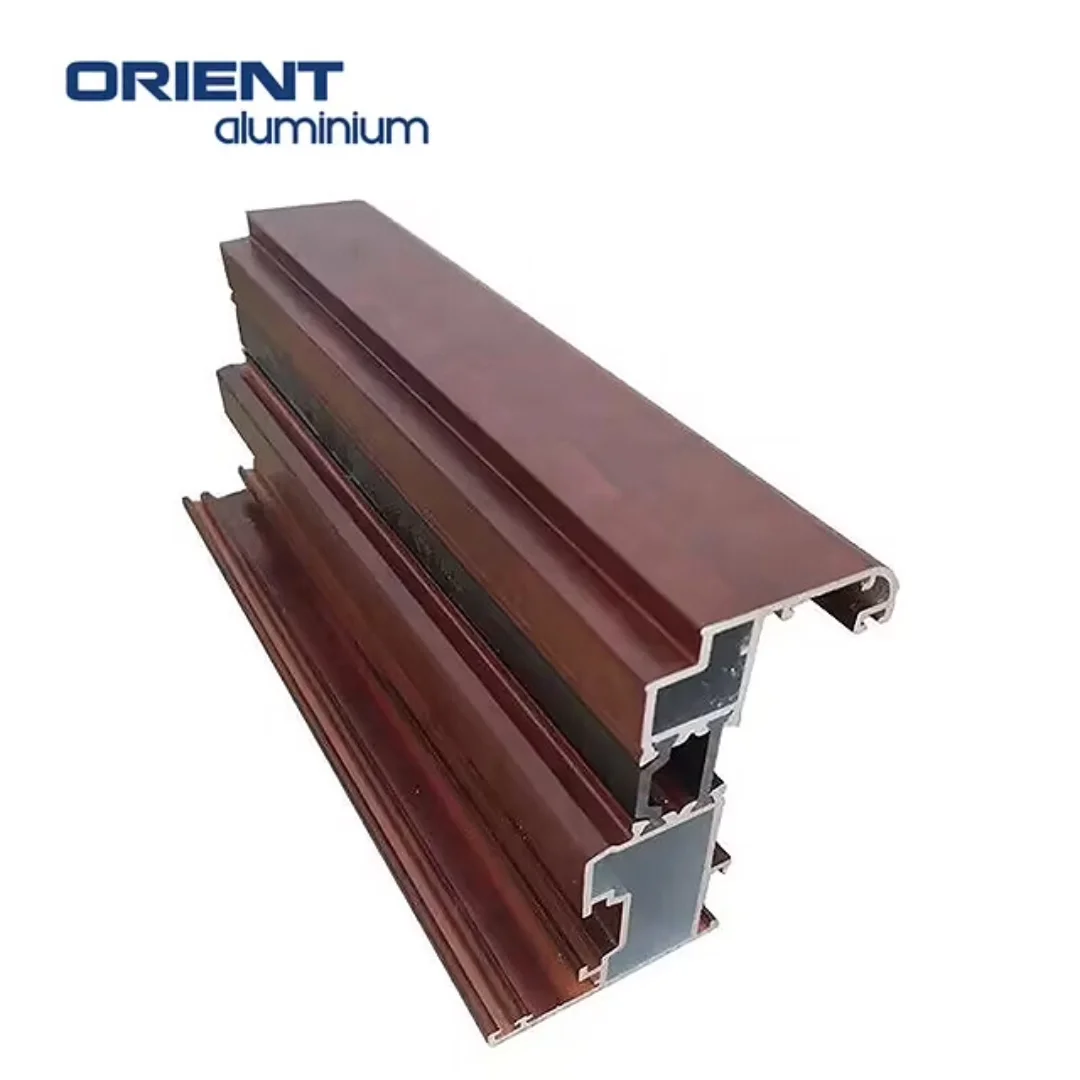 Aluminum Extrusion Curtain Wall Profile Aluminium Frames For Doors And ...