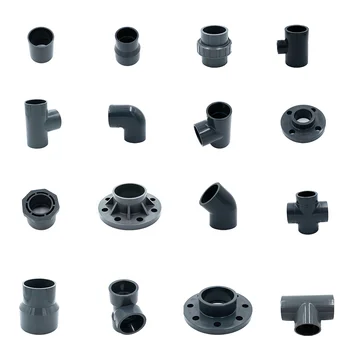 80mm Pvc Cpvc Pipe Fittings Din Sch80 Pvc Pipe 90mm Fittings All Sizes ...