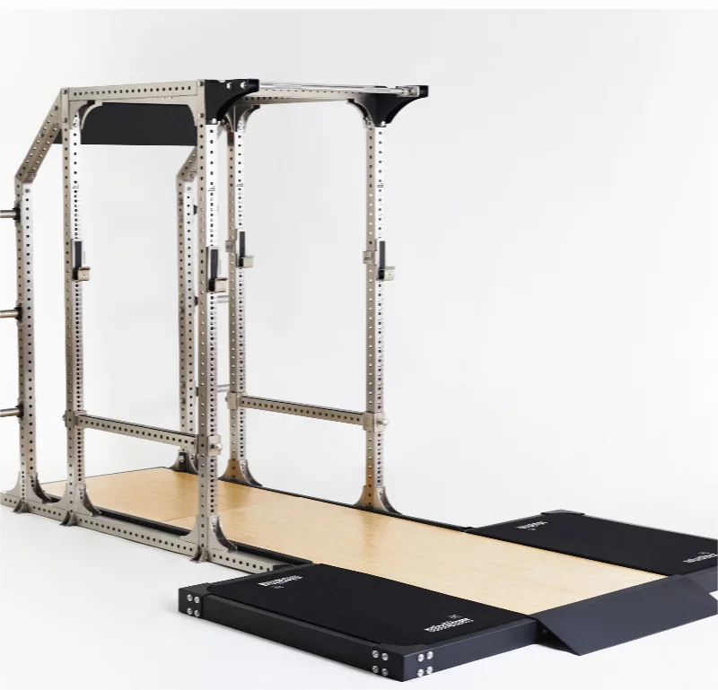 Commercial Gym Strength Training Half Power Rack With Weight Lifting ...