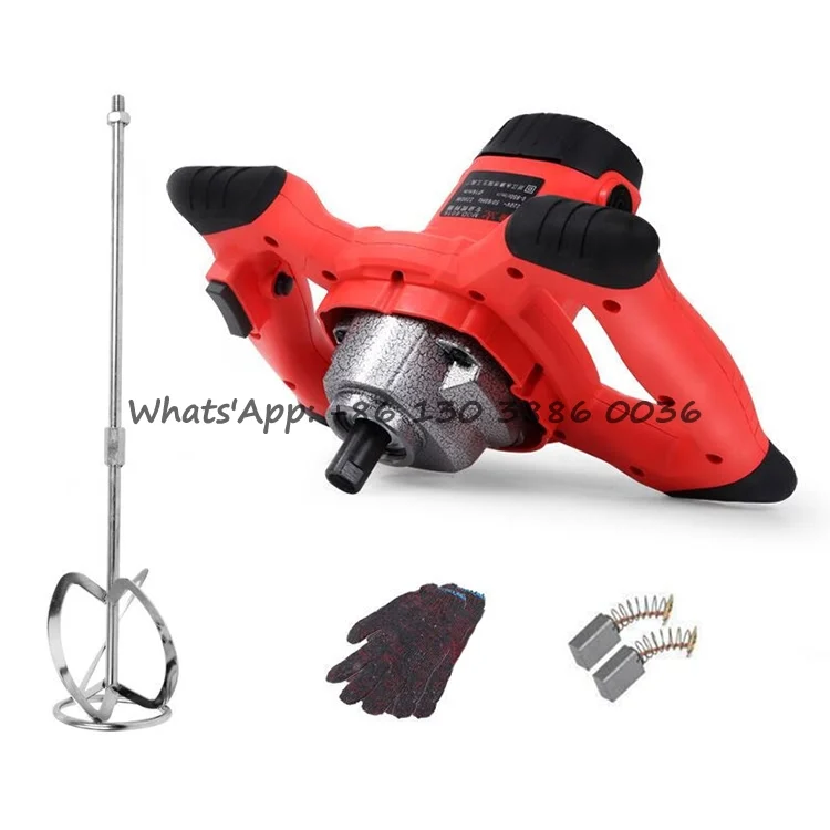 110V/220V 50/60hz Electric Paint Mixer - High Power & Efficiency