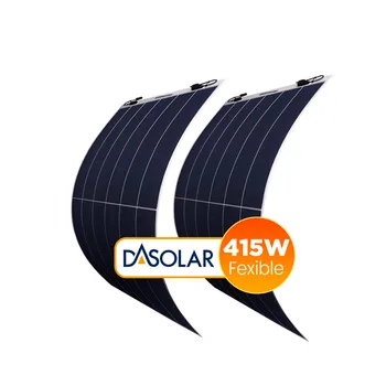 20.8% Efficiency Solar Panel Soft Material 415w 425w Lightweight Roof ...