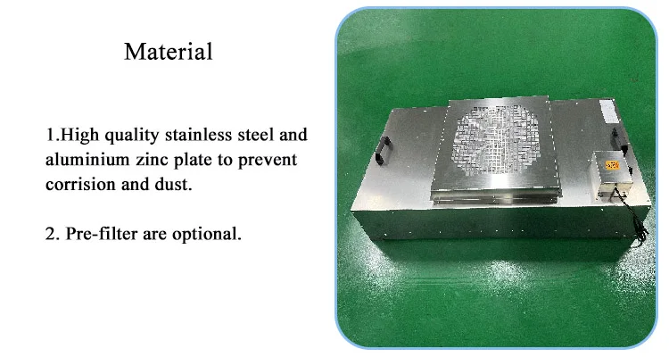 Laminar Flow Hood Cleanroom Equipment Ceiling Ultrathin Fan Filter Unit For Mycology - Buy ...