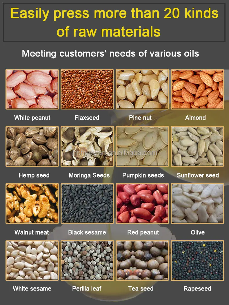 Neem Seed Cold Press Machine For Oil Extraction Coconut Oil Machine Hot ...