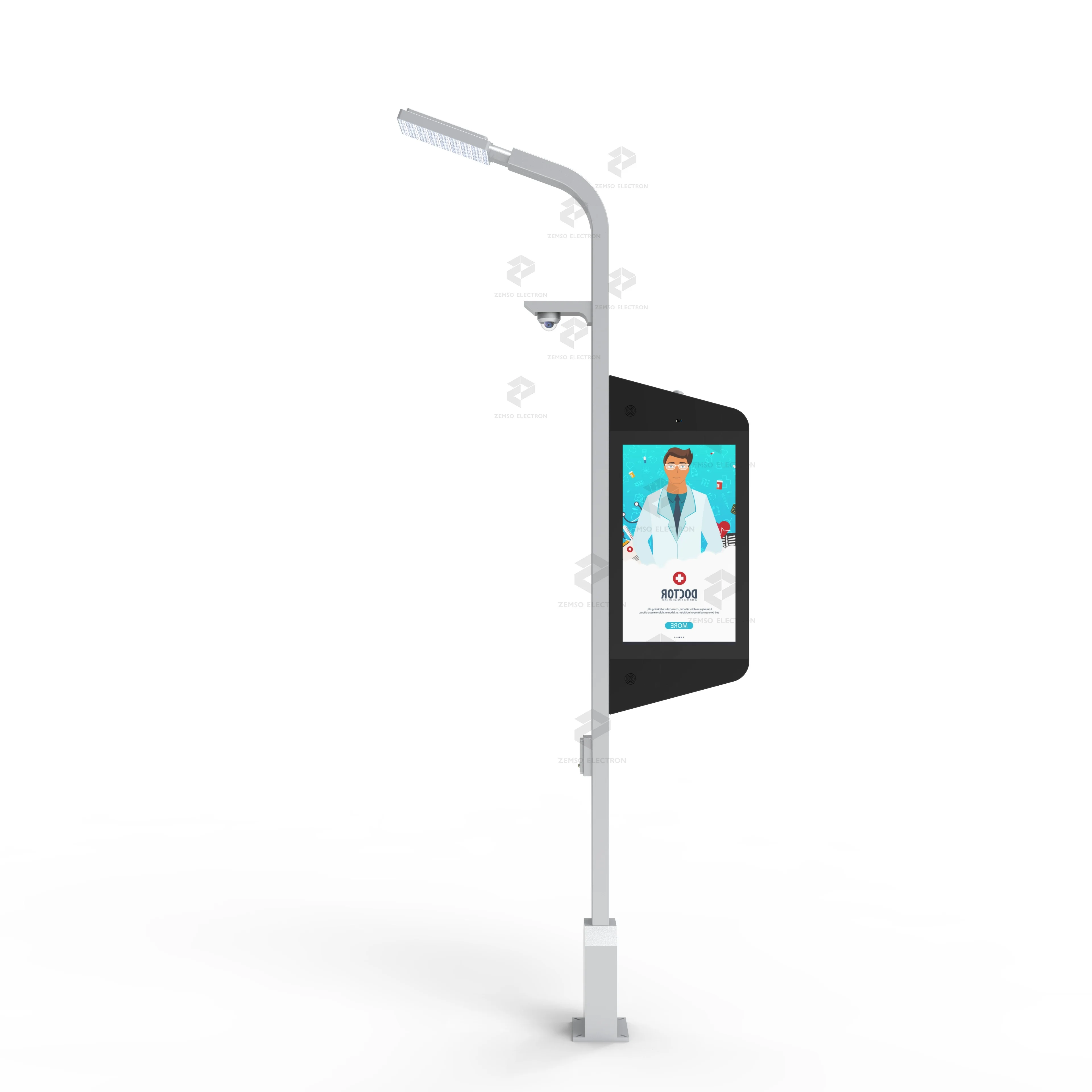 High Tech Outdoor Lcd Display, Outdoor Waterproof Advertising Screen ...